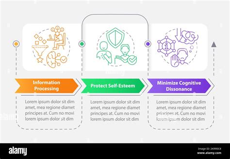 Explanations Of Cognitive Bias Rectangle Infographic Template Stock