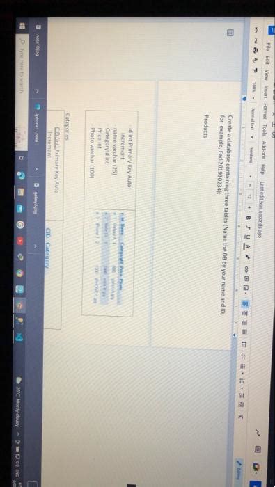Solved 1 File Edit View Insert Format Tools Add Ons Help