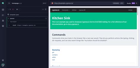 end to end testing your first test with cypress cypress documentation