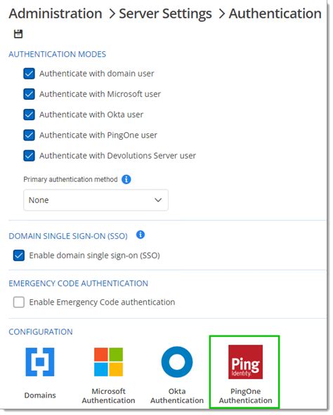 Pingone Devolutions Documentation