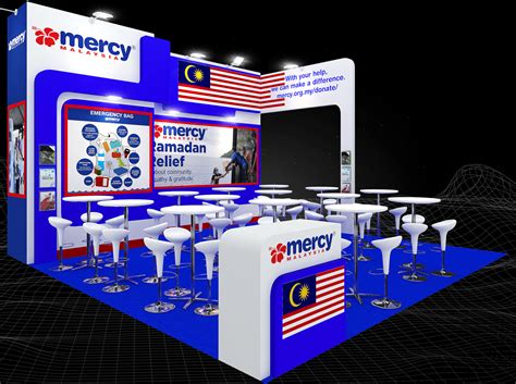 Mercy Malaysia 6x6 Exhibition Booth By Franklin Fireheart On Dribbble