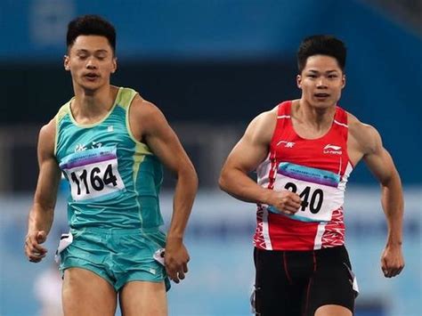 全运百米飞人战谢震业击败苏炳添 10秒04夺冠！手机新浪网