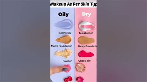 Your Skin Type Mekup 🥰🥰 Viral Video Short Youtube