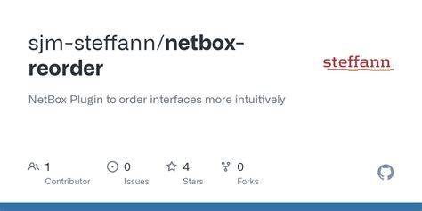 Github Sjm Steffannnetbox Reorder Netbox Plugin To Order Interfaces More Intuitively