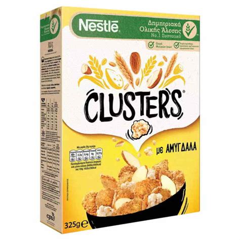 Nestle Clusters Almond Cereal 325gr Balaskas