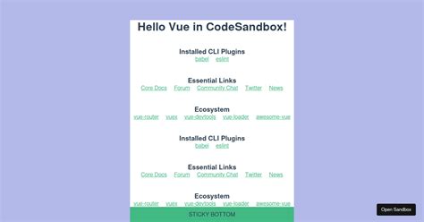 Safaribugreproduction Codesandbox