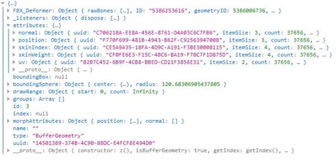 Which Fbx Blendshape Parameters Are Used To Control Them With The Datgui Questions Threejs