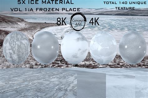 Ice Vol1a Frozen Place 2d Textures And Materials Unity Asset Store