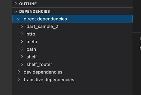 Differentiate Devdependencies And Dependencies · Issue 3202 · Dart Codedart Code · Github