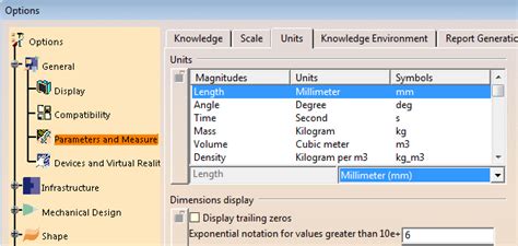 How To Change Units In CATIA Automatically