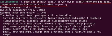 How To Install Zabbix On Ubuntu 2204 Its Linux Foss