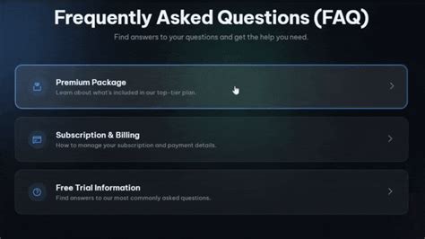 Modern Faq Accordion With Html Css And Javascript