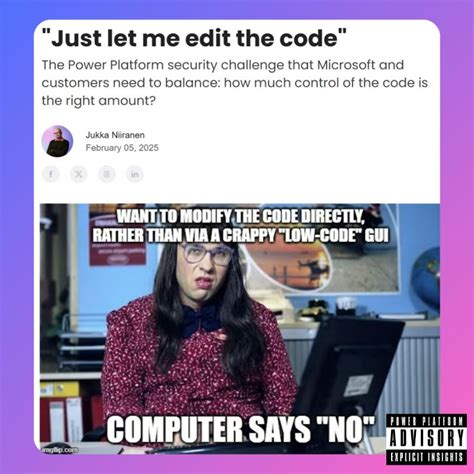 Powerplatform Lowcode Jukka Niiranen
