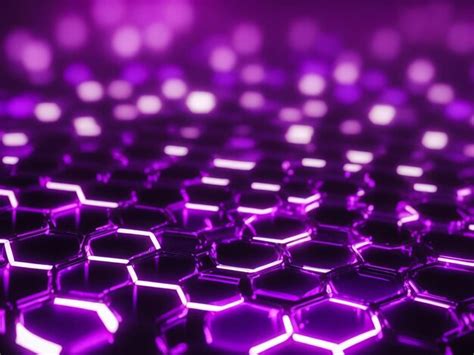 Premium Ai Image Illustration Of 3d Abstract Digital Technology Geometric Hexagonal Pattern