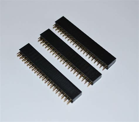 Raspberry Pi Gpio Header 2x20 3 Stück Neu Und Originalverpackt In