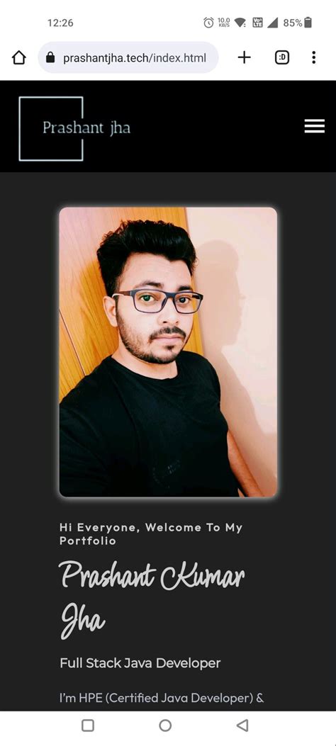 Technology Developer Development Prashant Kumar Jha