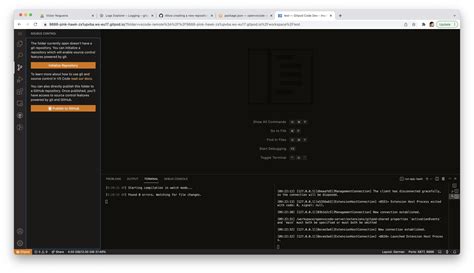 Epicexperiment Allow Creating A New Repository From Within The Ide