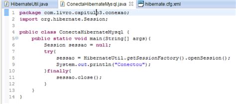 conexão no mysql com hibernate assuntos gerais guj