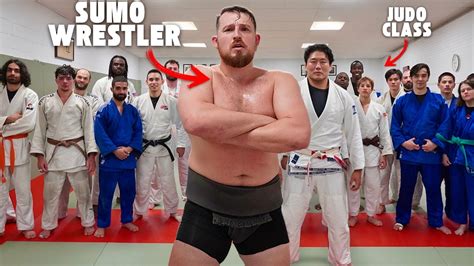 Sumo Wrestler Challenges Entire Judo Class Extreme Judo Weekly