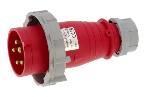 Вилка кабельная 16A/400V/3P+N+E/IP67 артикул CA288 INPIN - купить в ...
