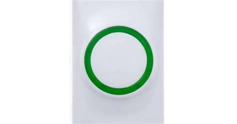 Lra Pbtx White Lighted Wireless Chime Button 1000 Ft Range