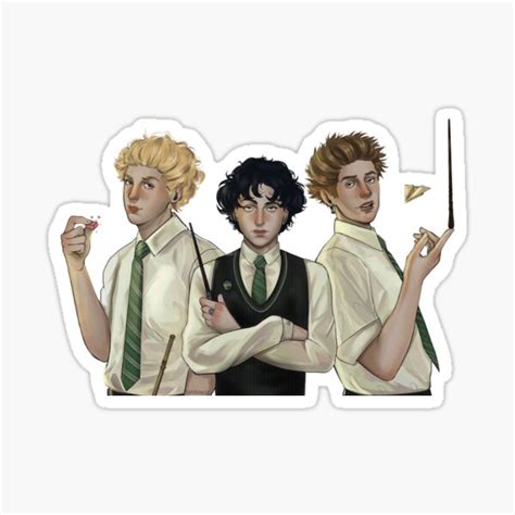 Regulus Barty And Evan Sticker For Sale By Myrowx Redbubble