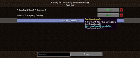Config Api Fabric Forge Neoforge Quilt Screenshots Minecraft Mods Curseforge