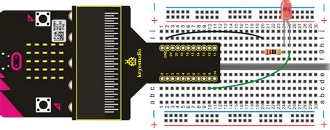 blinking an led by coding bbc micro bit