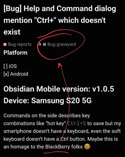 Bernie J On Linkedin Bug Graveyard Where My Obsidian Bug Reports Go