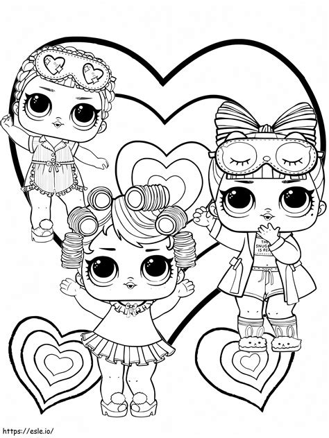 Lol Surprise 2 Doll Coloring Page