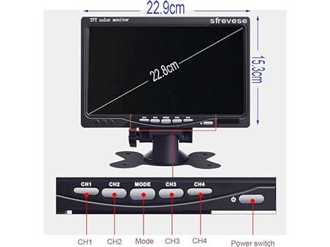 Vehicle Car Backup Cameras Monitor Kit