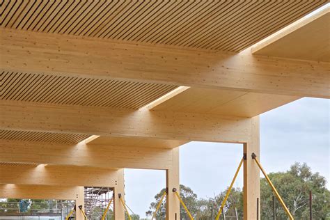 Australias Largest Timber Beams ‘lock In Adelaides Aquatic Centre