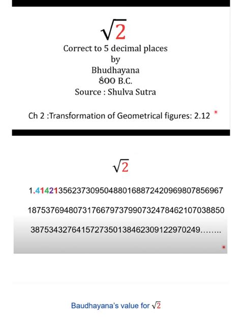 Square Root 2 By Baudhayana Pdf
