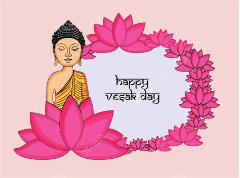 Buddhists Festival Buddha Purnima Effects Purnima Vector Vector