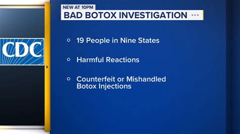 Cdc Investigating Whether Bad Botox Is Behind Botulism Like Illness
