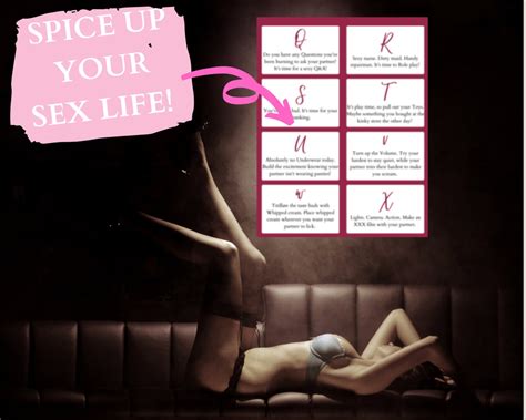 Naughty ABC Sex Games Digital Printable Download Adult Bedroom Foreplay Game Etsy