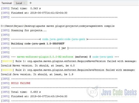 Apache Maven Enforcer Example Examples Java Code Geeks 2025