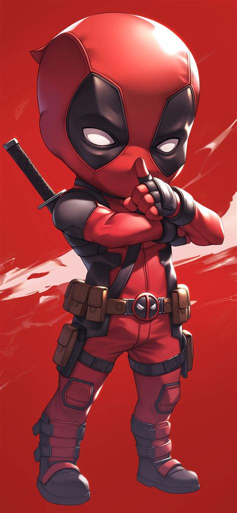 Chibi Deadpool Wallpaper