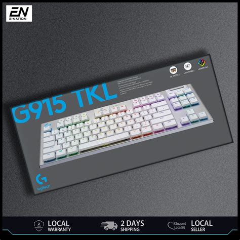 Logitech G Tkl White Tactile Tenkeyless Lightspeed Wireless Rgb Mechanical Gaming Keyboard