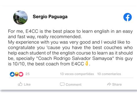 Curso Online E4cc Entrenamiento 1 En Inglés Para El Trabajo