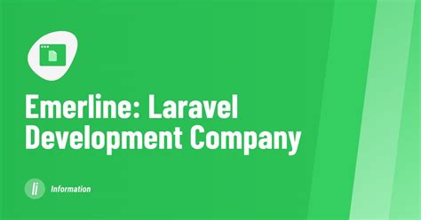 Emerline On Linkedin Emerline Laravel Php Developmentcompany