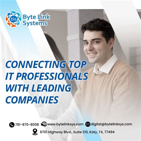 Byte Link Systems Inc On Linkedin Bytelinksystems Bytelink Staffaugmentation Ittechnology