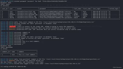 Dvwa Sql注入：high 盲注 ：cookie注入解题win7通过dvwa实现cookie注入 Csdn博客