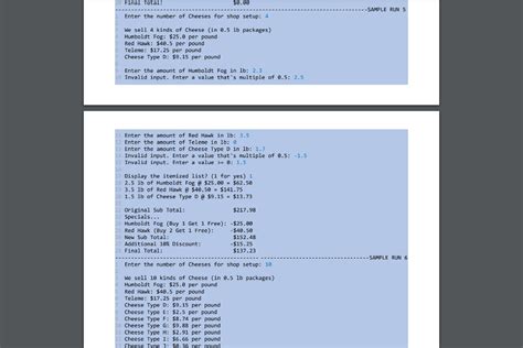 lab 03 generic cheese shop cse 021 01 fall 2019