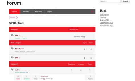 WpForo Forums For WordPress Powered Sites RGdot