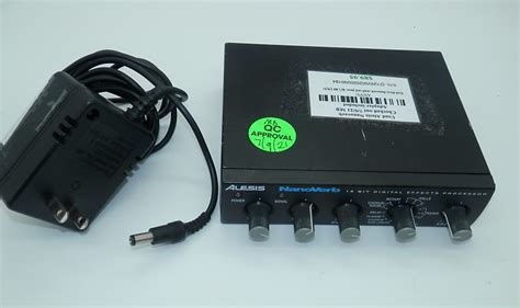 Alesis Nanoverb Reverb Digital Effects Processor Used Reverb