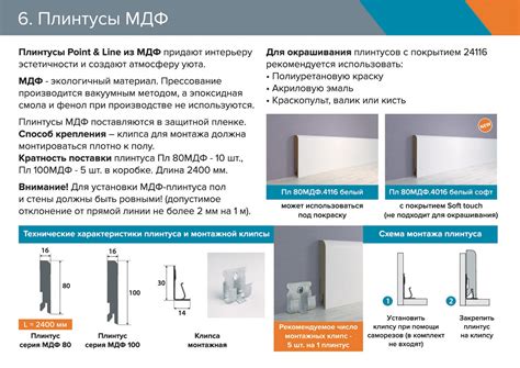 Лука плинтус мдф
