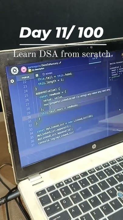 📚 Day 11 Of Dsa Learningtoday I Learned About Linked Listsappend Prepend Node Class
