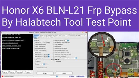 Honor X BLN L Frp Bypass By Halabtech Tool Test Point YouTube