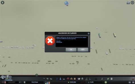 Object Reference Not Set To An Instance Of An Object Systemnullreferenceexception Details No